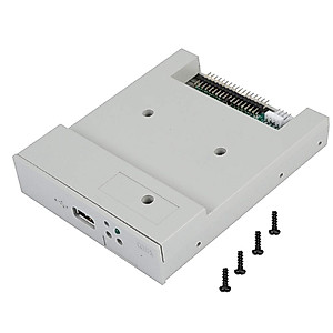 SSD Floppy Drive,Tangxi SFR1M44 U 3.5in 1.44MB USB SSD Floppy Drive Emulator&CD Screws,Plug and Play,Easy to Install,Gray