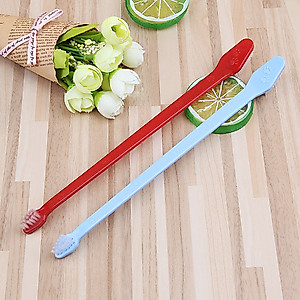 Double-Headed Dog Toothbrush Multi-Purpose Pet Toothbrush Household Pet Care Supplies for Pet Dog for Cat Pet Toothbrush Comfortable Toothbrush for Pets Easy Cleaning Tooths