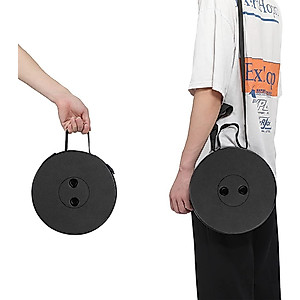 KPR Upgraded Portable Retractable Folding Stool, Collapsible Telescoping Foldable Camping Stool Lightweight Yet More Sturdy for Outdoor Fishing Hiking Gardening BBQ Travel, Max Load 600lbs