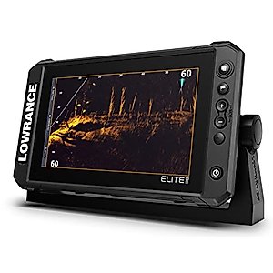 Lowrance Elite FS 9 Fish Finder (No Transducer) with Preloaded C-MAP Contour+ Charts