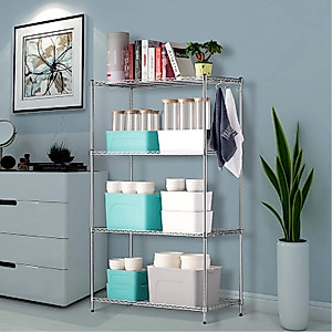 Wire Shelf Clips,74-Packs Wire Shelving Shelf Lock Clips for 1" Post- Shelving Sleeves Replacements for Wire Shelving System,Fits with Thunder Group,Alera,Honey Can Do,Eagle,Regency,Metro & More