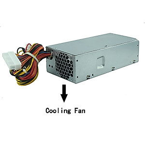 Ptcliss 220W Power Supply Unit for HP Pavilion Slimline S5 S5-1xxx TouchSmart 310-1205la Desktop PC P/N:633193-001 633195-001 633196-001,M/N:PCA222 PCA322 FH-ZD221MGR