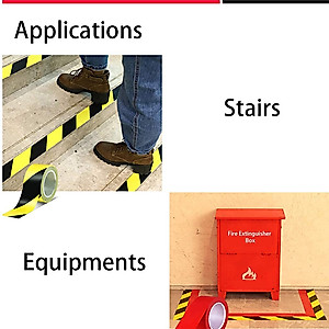 APT, Multi Color Marking Tape, Premium Safety Marking and Dance Floor Splicing Tape, 6 mil Thick (Yellow, 1 Roll)