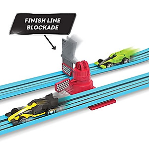 Driven by Battat – Toy Car Racing Loop Playset – 28Pc Toy Racing Loop Set – Race Car Toys and Playsets for Kids – Pullback Cars – 3 Years + – Turbo Dash (28pc)