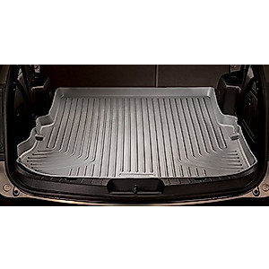 Husky Liners Weatherbeater Cargo Liner | Fits 2011 - 2019 Ford Explorer (Fits behind 3rd Row Seat) | Cargo, 1-pc Black - 23791