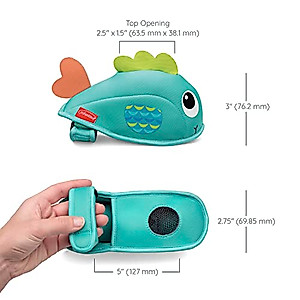 Infantino Cap The Tap Bath Spout Cover, Unisex Multicolor Bath Accessory, Whale