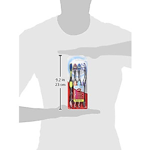 Colgate Colg-360 Adv Floss-Tip Bristles Soft,4 Count(Pack of 1)