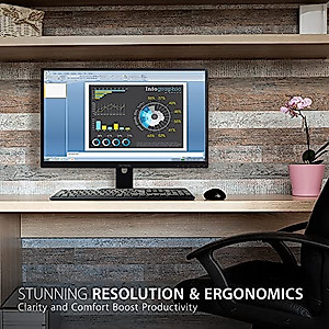 ViewSonic VG2453 24 Inch IPS 1080p Ergonomic Monitor with HDMI and DisplayPort for Home and Office, blue