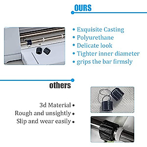 GTPARTES Rubber Roller Compatible with cricut Maker 2/3 cricut Joy cricut Explore air 2 cricut Explore 3 and All Other cricut Models Rubber Wheel Mat Guide