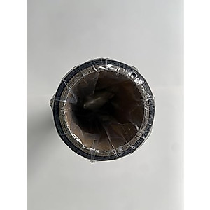 Wooqu PU Leather Book Cloth, Polyurethane Coated and Non-Woven Base, Soft, 17x29”, for Book Binding, Casco Grain, Black