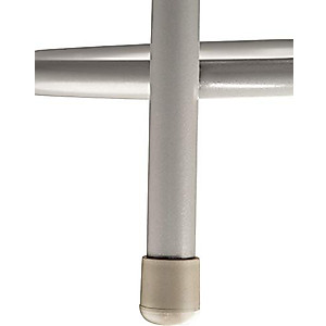 National Public Seating 6230-CN Steel Stool with 30" Hardboard Seat, Grey (Pack of 3)