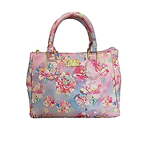 Luv Betsey Amelia Mid Size Satchel Floral One Size