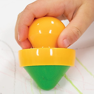 READY 2 LEARN Easy Grip Crayons - 6 Colors - 18m+ - Non-Toxic Toddler Crayons - Easy to Hold - Refills Available