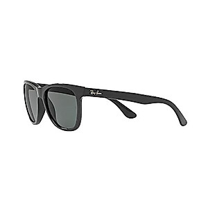 Ray-Ban RB4184 Square Sunglasses, Black/Green, 54 mm