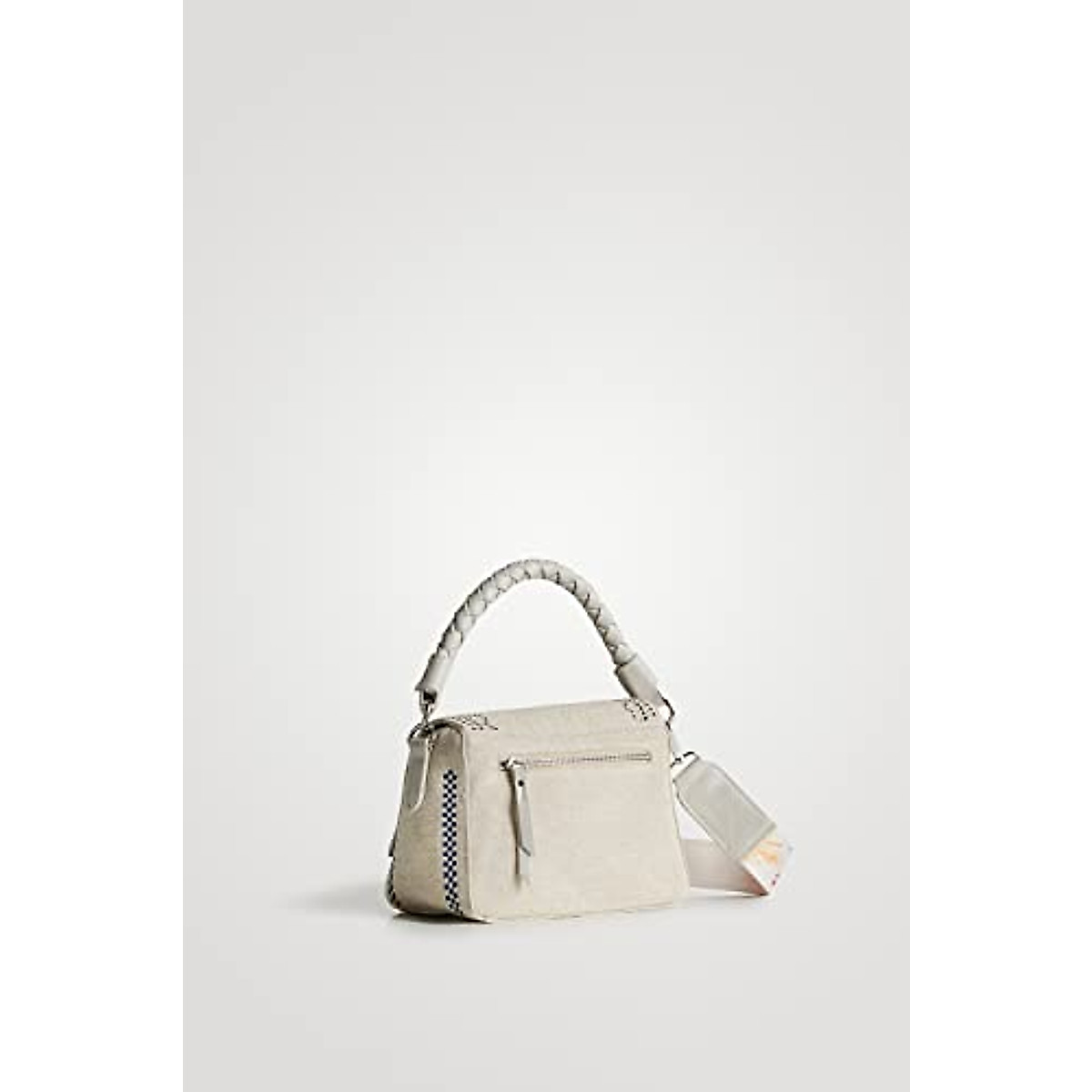 Desigual woMens Casual Hand Bag, White, U US