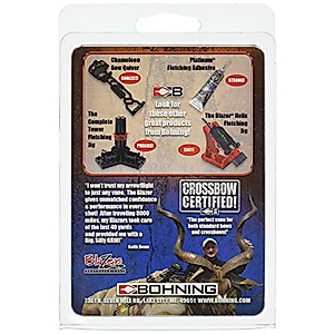 Bohning Blazer Vane (Pack of 36), White Tiger