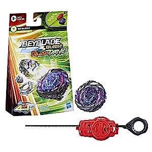 BEYBLADE Burst QuadDrive Roar Balkesh B7 Spinning Top Starter Pack - Defense/Stamina Type Battling Game with Launcher, Toy for Kids