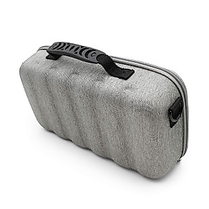 CASEMATIX Travel Case Compatible with up to 3 Otamatone Regular or Neo Instruments - Travel Case with Shoulder Strap and Accessory Storage for Batteries and Other Accessories, Case Only