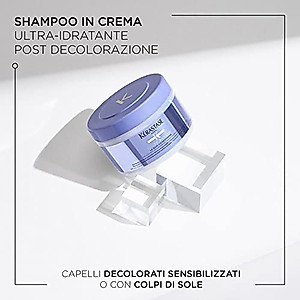 KERASTASE Blond Absolu Cicaextreme Strengthening Shampoo | For Highlighted, Bleached & Fragile Hair | Repairs Damage for Strong, Shiny Hair | With Hyaluronic Acid & Edelweiss Flower | 8.5 Fl Oz