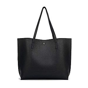 Nodykka Women Tote Bags Top Handle Satchel Handbags PU Faux Leather Tassel Shoulder Purse