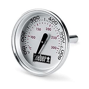 Weber 60540 Charcoal, Spirit, Q Grill Replacement Thermometer, 1-13/16" Diameter