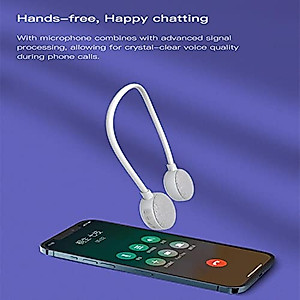 VANPEUSO Neckband Bluetooth Speaker - EBS-906, Bluetooth 5.0, Built-in mic, 10H Playtime, Portable Wireless Wearable Speaker, Ideal for Home&Outdoors