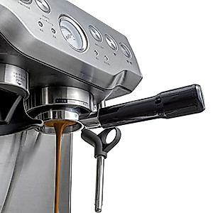 54mm Portafilter Filter Basket | 2 Cup | Compatible with 54mm Breville Sage Espresso machines Express/Bambino/Bambino Plus/840XL/BES450/BES500/BES860XL/BES870XL/BES878/BES880 | Stainless Steel