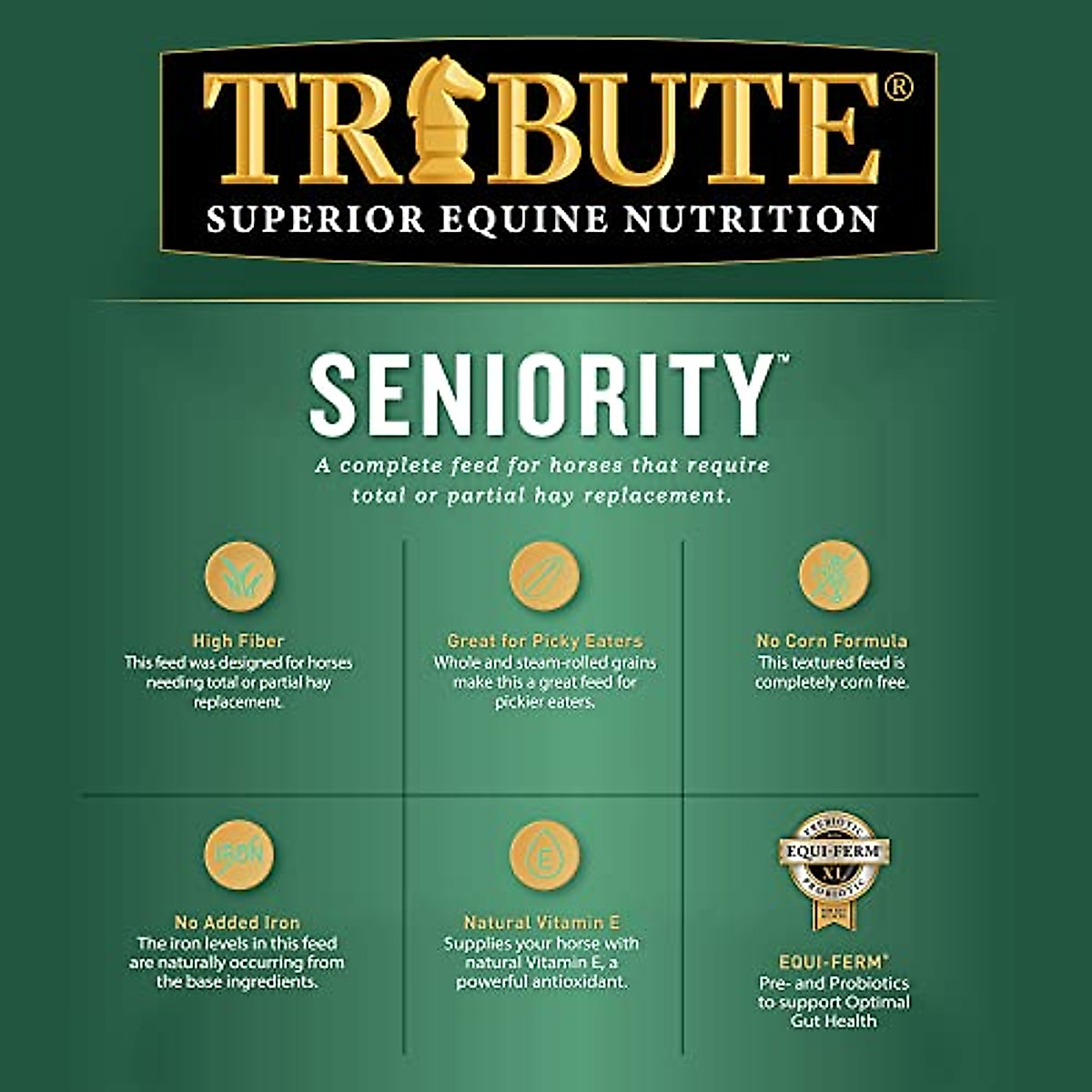Kalmbach Feeds Tribute Maturity Textured for Horse, 50 lb