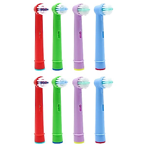 VINFANY 8PCS Kids Electric Toothbrush Heads for Oral B, Replacement Brush Heads for Kids Brush Heads Compatible with Professional Care, Advanced Power