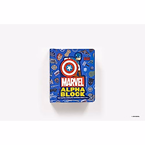 Marvel Alphablock (An Abrams Block Book): The Marvel Cinematic Universe from A to Z