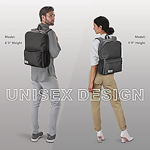 Solo Re:Solve Laptop Backpack, Black/Gray, 15.6"