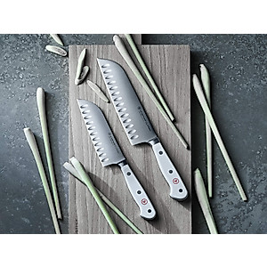 WÜSTHOF Classic Santoku Knife, White, 7"
