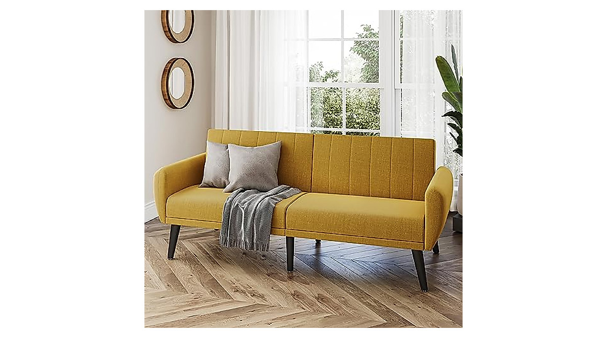BELLEZE Convertible Sofa Bed - Modern & Versatile Design