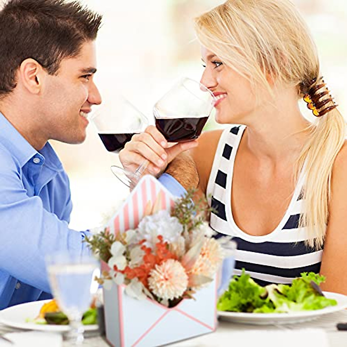 Tenare 5 Pieces Florist Bouquet Envelope Box Flower Envelope Paper Boxes Flower Paper Packaging Present Craft Paper boxes for Wedding Birthday Party Decoration Wrapping Supplies