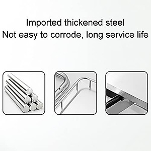 Medical Cart, Physiotherapy and Hairdressing Beauty Cart Rack, Surgical Instrument Storage Nursing Cart, Medical Stainless Steel Equipment Cart, Multiple Sizes. ( Size : 60x40cm(23.6x15.7in) )