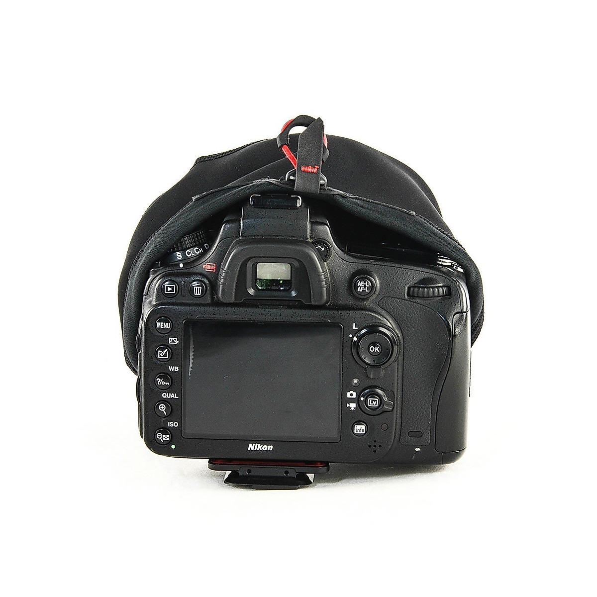 Peak Design Black Shell Large Form-Fitting Rain and Dust Cover