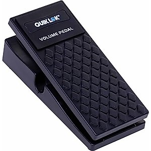 Quick-Lok VP-2611 Volume Pedal for Keyboard or Guitar (Mono) , 9.2 x 2.8 x 3.9 inches