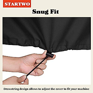 Lawn Mower Cover, Heavy Duty Waterproof Universal Fit Mower Cover, UV Protection Tractor Mower Cover, All Season/Weather Protection