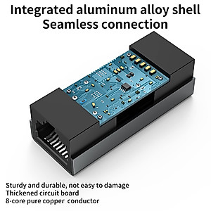 RJ45 Coupler, IIABC Ethernet Coupler 3 Pack, in Line Coupler for Cat7/Cat6/Cat5e/Cat5 Ethernet Cable Extender Adapter Female to Female