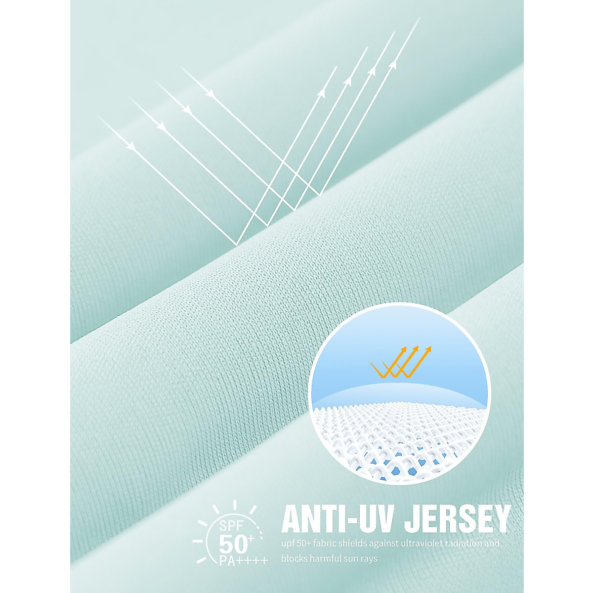 Zengjo Mens Athletic Shirts Long Sleeve(Light Blue,L)