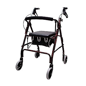 Upright Rollator Walker - Stand Up Rolling Walker, Forearm Rollator Walker, Stand Up Rollator Walker, Upright Walker, Rollator Walker, Upright Rollator Walker, Heavy Duty Upright Walker,Load weight 22