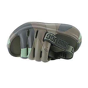 UGG Unisex-Child Sport Yeah Camopop Sandal, Moss-green, 12 Little Kid