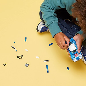 LEGO City Police Car Toy 60312 for Kids 5 plus Years Old with Officer Minifigure, Small Gift Idea, Adventures Series, Car Chase Building Set