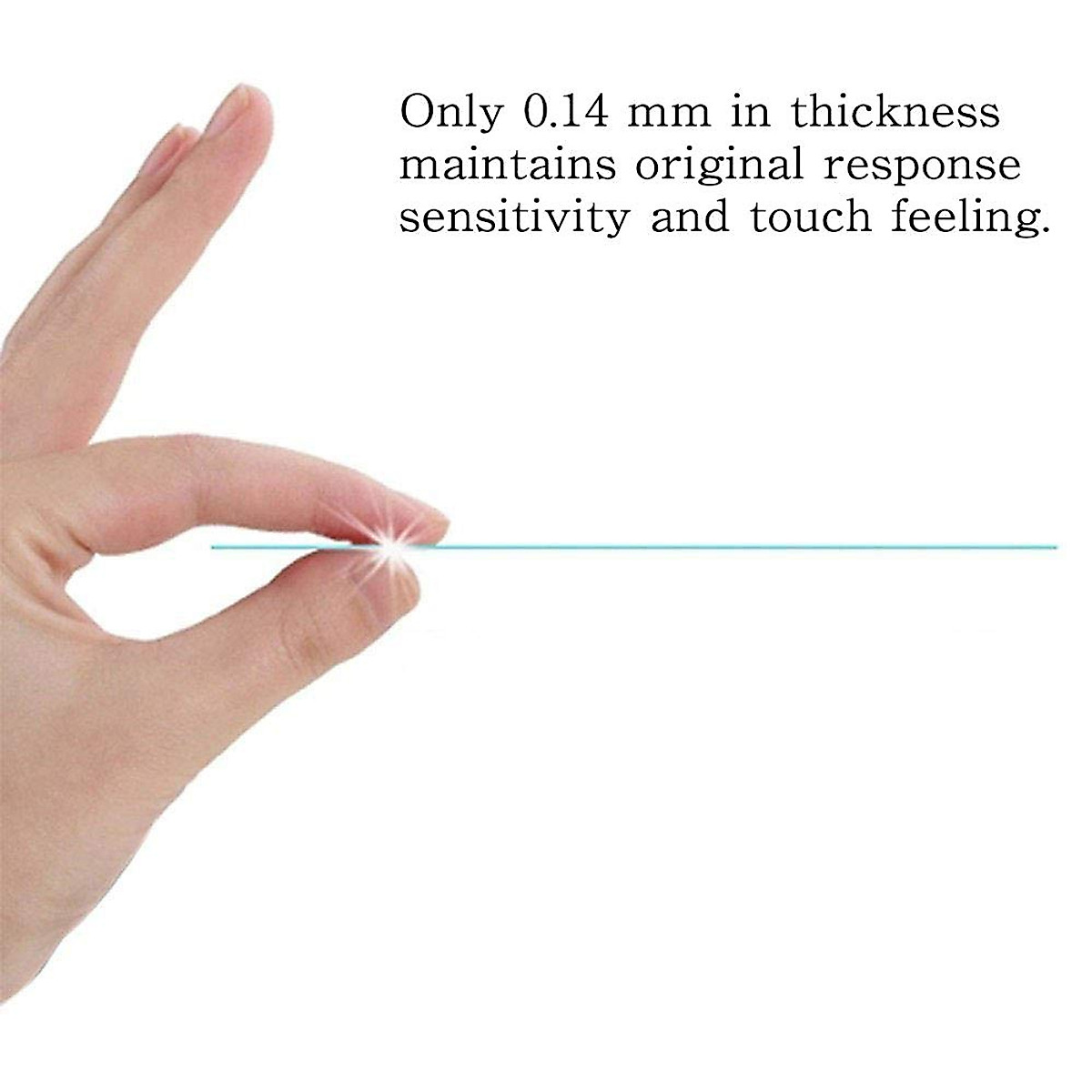 Synvy [4 Pack] Anti Blue Light Screen Protector Compatible with Asus ZenBook Duo 14 UX482EA 14" Screen Film Protective Protectors [Not Tempered Glass]