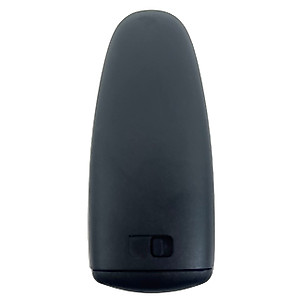 Replacement Key Fob Case Shell Fit for Ford Edge Escape Explorer Focus Flex Taurus Fusion Keyless Entry Smart Remote Key Fob Cover Casing with Uncut Blade Blank (Black)