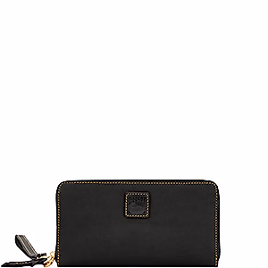 Dooney & Bourke Florentine Large Zip Around Wristlet Wallet