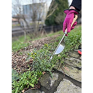 Grampa's Hand Weeder Tool - The Perfect Lightweight Easy to Use Weed Puller Tool for Garden - Durable Unique Lever Design with V-Shaped Forks Allows for Easy Removal of Weeds & Their Roots.