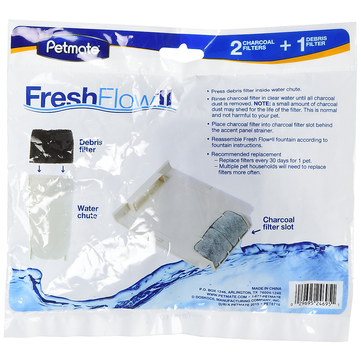 Petmate Fresh Flow & Debris Filter