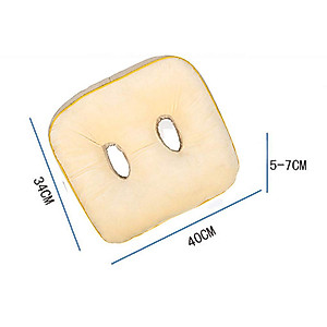 Beautiful Buttocks Seat Cushion,Memory Foam Sit Bone Relief Cushion for Butt, Lower Back, Hamstrings, Hips, Ischial Tuberosity - Home, Office