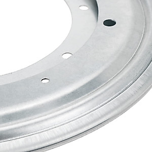 Geesatis 9 inch Lazy Susan Rotating Swivel Bearing Plate Turntable Swivel Heavy Duty Ball Bearing Lazy Susan, 1 Pcs, Silver